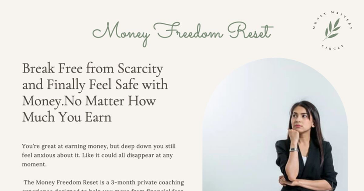 Money Freedom Reset